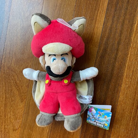 Nintendo | Toys | New Flying Squirrel Mario Plush | Poshmark